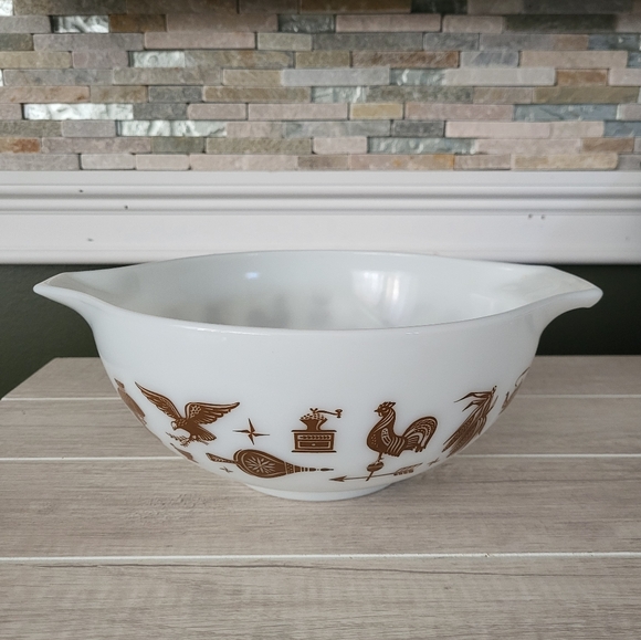Pyrex | Kitchen | Vintage Pyrex Early Americana Cinderella Nesting ...